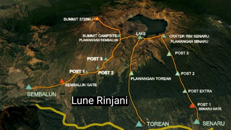 Rinjani Trekking and komodo tour information